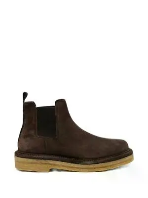 JAMES PERSE Suede Chelsea Boots - Brown