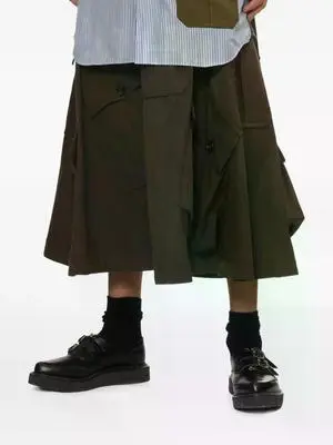 Comme Des Garçons Wool Cargo Shorts
