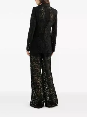 Dolce & Gabbana Lace Wide Leg Trousers