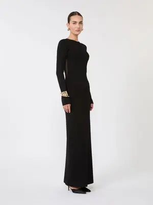 Max Mara Viscose Yarn Maxi Dress