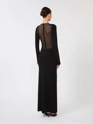 Max Mara Viscose Yarn Maxi Dress