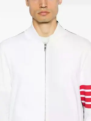Thom Browne 4-bar Cotton Bomber Jacket
