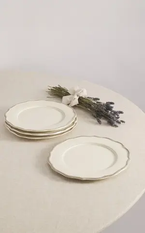 MAISON MADISON HOME Dinner Plate Set Of 4 - Sylvia