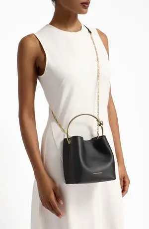 Strathberry The Circus Top Handle Bucket Bag