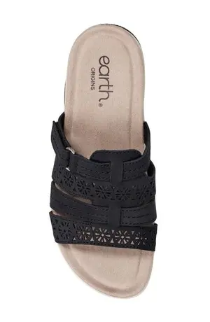 Earth Sinci Slide Sandal - Black
