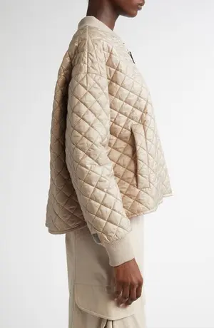 Max Mara Licia Reversible Bomber Jacket