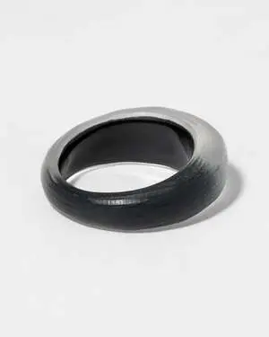 Alexis Bittar Lucite Tapered Ring - Black