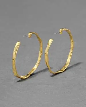 Alexis Bittar Brut Hoop Earrings