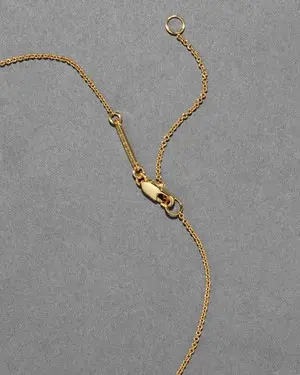 Alexis Bittar Solanales Crystal Spear Necklace - Gold