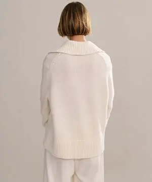 Jenni Kayne Cashmere Phoebe Polo - Ivory