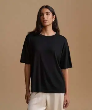 Jenni Kayne Merino T-shirt - Black