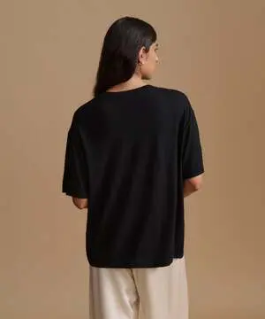 Jenni Kayne Merino T-shirt - Black