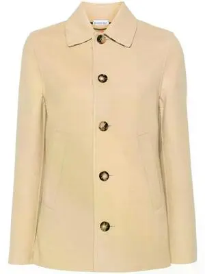 Burberry Button Detailed Jackets For Women