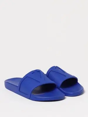 Valentino Garavani Slides - Gnawed Blue