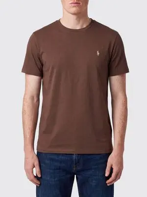 Polo Ralph Lauren Slim Fit Cotton T-shirt With Embroidered Logo And Crew Neck Hazel