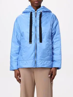 Max Mara Padded Hooded Jacket - Blue