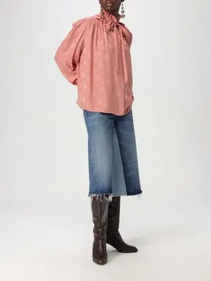 Chloé Denim Wide-leg Culottes