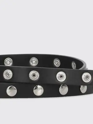 Attico Studded Leather Belt