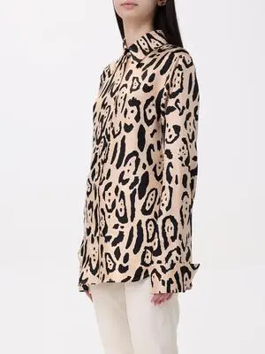 Sportmax Leopard Print Shirt - Camel