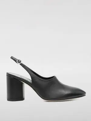 AeydĒ Slingback Block Heel Pumps - Black