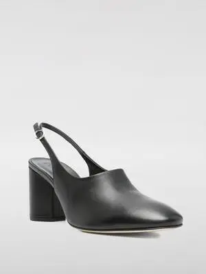 AeydĒ Slingback Block Heel Pumps - Black