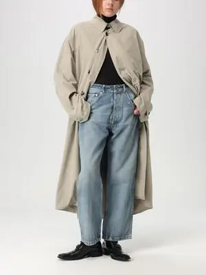 MAISON MARGIELA Relaxed Fit Trench Coat - Beige