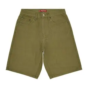 Supreme Light Wash Shorts For Men