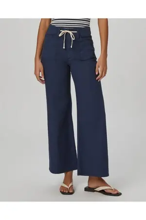 Paige Ari Wide Leg Pant - Navy