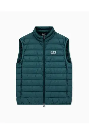 Emporio Armani Core Identity Packable Gilet - Green