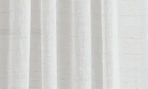 Dkny Antigua Set Of 2 Jute Tab Curtain Panels
