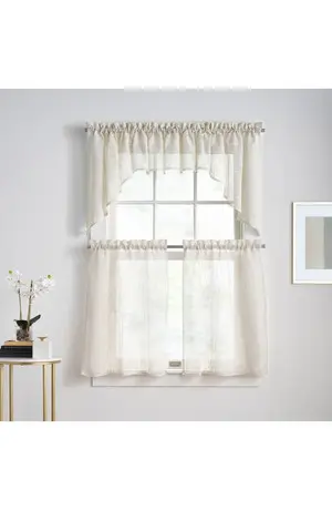 Dkny Set Of 2 Classic Sheer Swags
