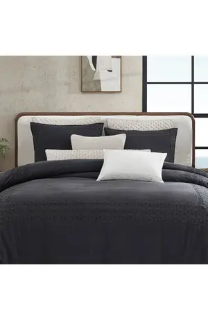 DKNY PURE Hotel Eyelet Duvet Cover & Shams Set