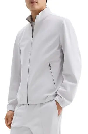 Theory Precision Ponte Zip Jacket - Fog