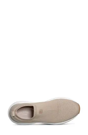 Rockport Demi Knit Slip-on Sneakers - Light Natural