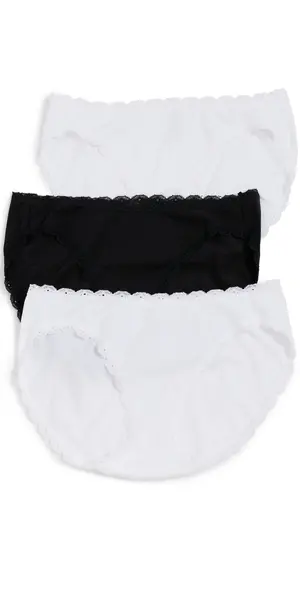 Wacoal B. Tempt'd By Wacoal Inspired Eyelet Bikini Briefs Basic 2