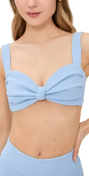 MONTCE Hayden Bikini Top - Peri Rib