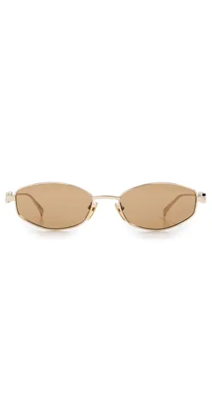 Gucci Oval Frame Sunglasses