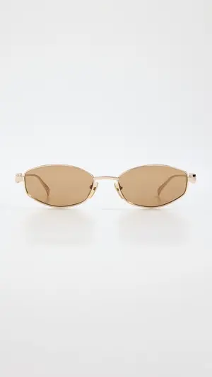 Gucci Oval Frame Sunglasses