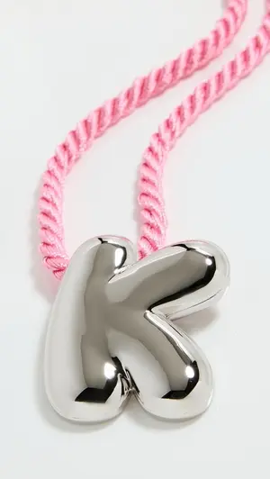 Alison Lou Cloud Letter Pendant Necklace