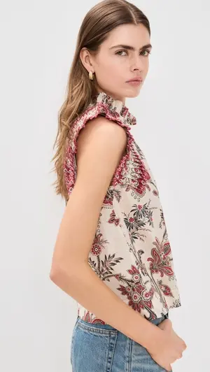Sea Flutter Sleeve Top