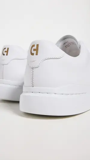Cole Haan Grandpro Rally Laser Cut Sneakers - White