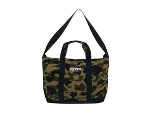 A BATHING APE 1st Camo 2way Tote Bag - Green