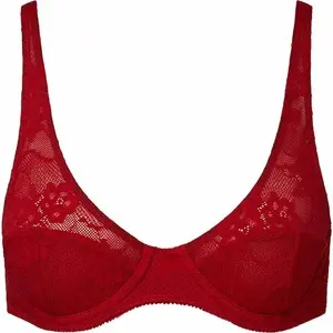 WeWoreWhat Lace Underwire Bra - Scarlet
