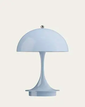 Louis Poulsen Panthella Portable Acrylic Table Lamp, 10" Ltblue