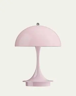 Louis Poulsen Panthella Portable Acrylic Table Lamp, 10" Rose