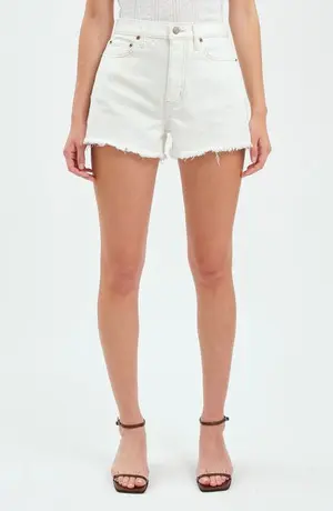 Daze Frayed Shorts For Women