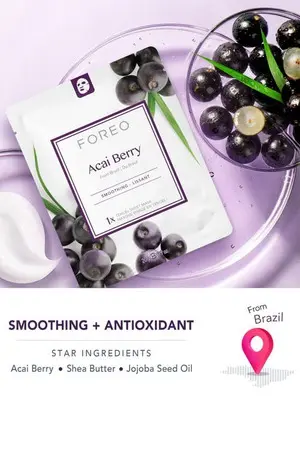 Foreo Farm To Face Sheet Maskacai Berry X3