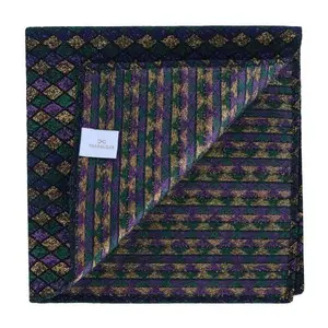Trafalgar Carnival Diamond Multi-colored Novelty Silk Pocket Square - Multiple