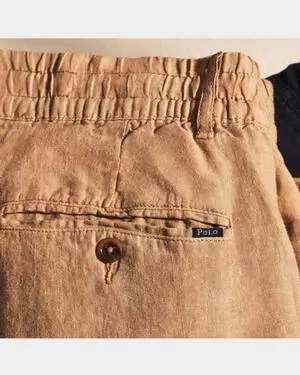 Polo Ralph Lauren Prepster Slim Tapered Linen Pants - Navy