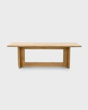 FOUR HANDS Erie Trestle Dining Table, 89